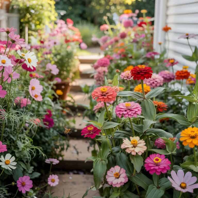15 Full Sun Flower Bed Ideas To Beautify Your Front Yard » Simplify Plants