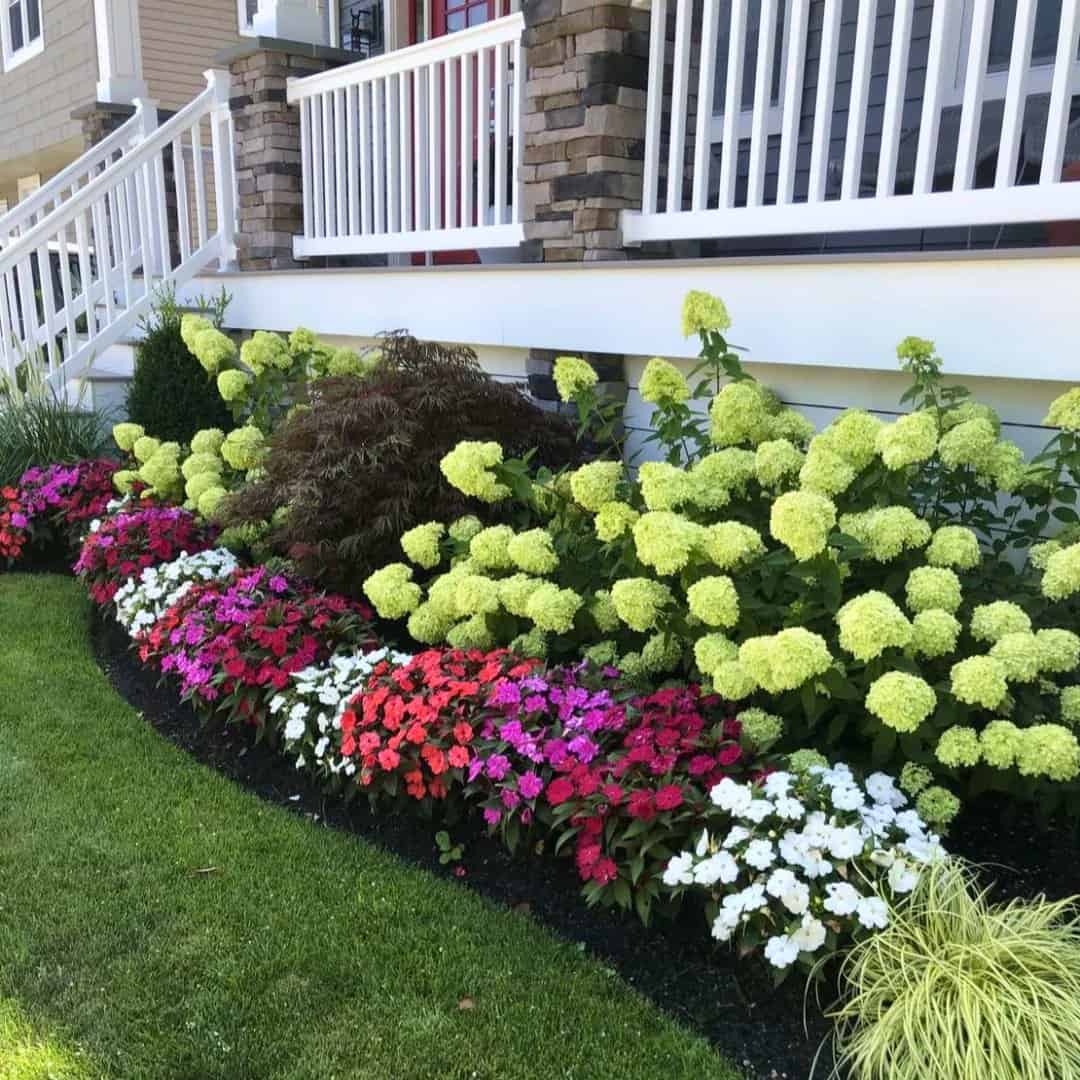 15 Full Sun Flower Bed Ideas To Beautify Your Front Yard » Simplify Plants